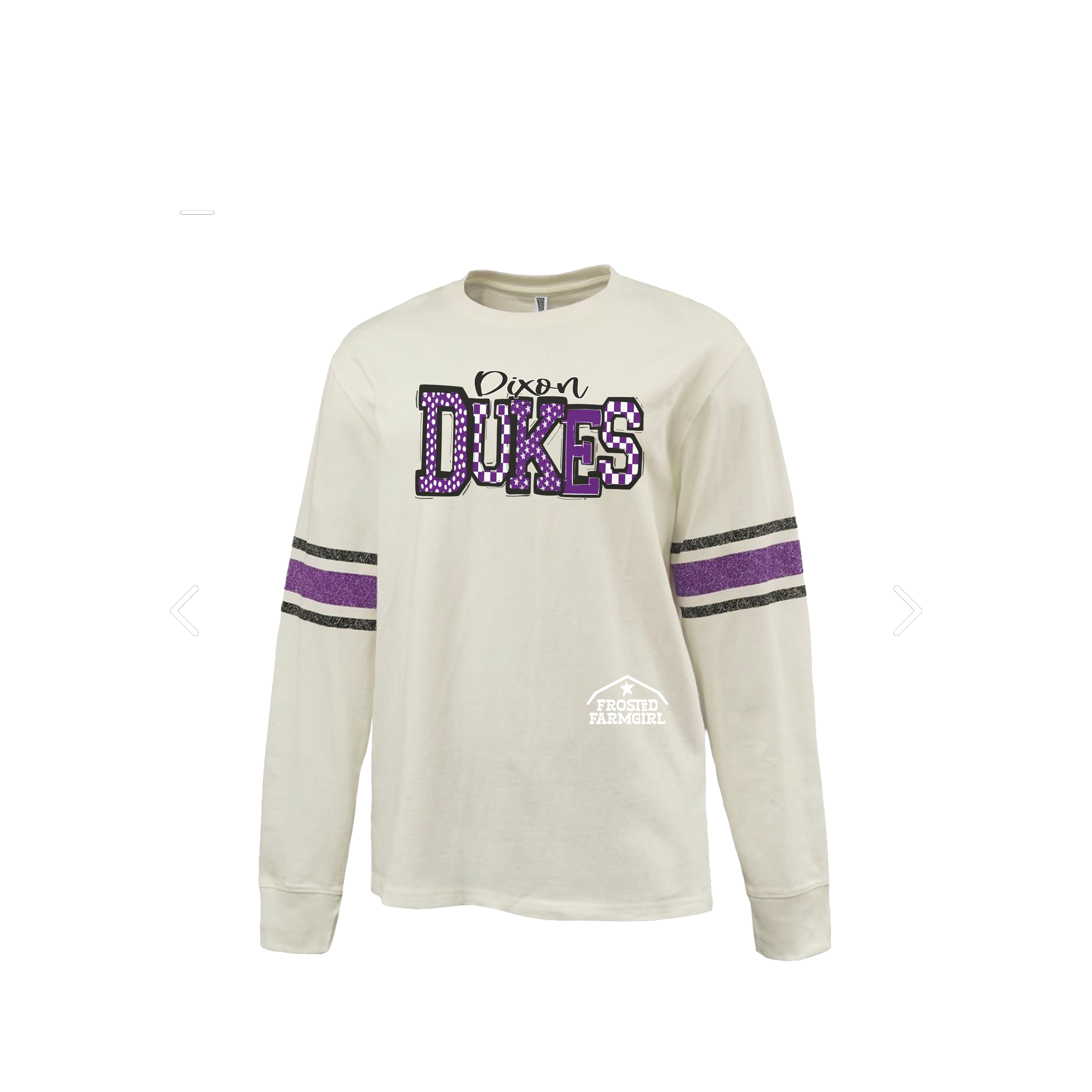 ADULT Dixon Dukes Longsleeve Jersey| School Spirit Collection – Frosted ...